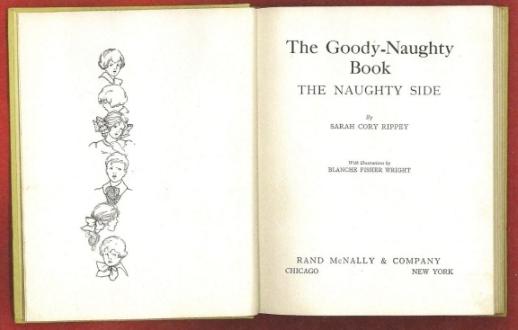The Goody-Naughty Book – The Book Collector, Inc